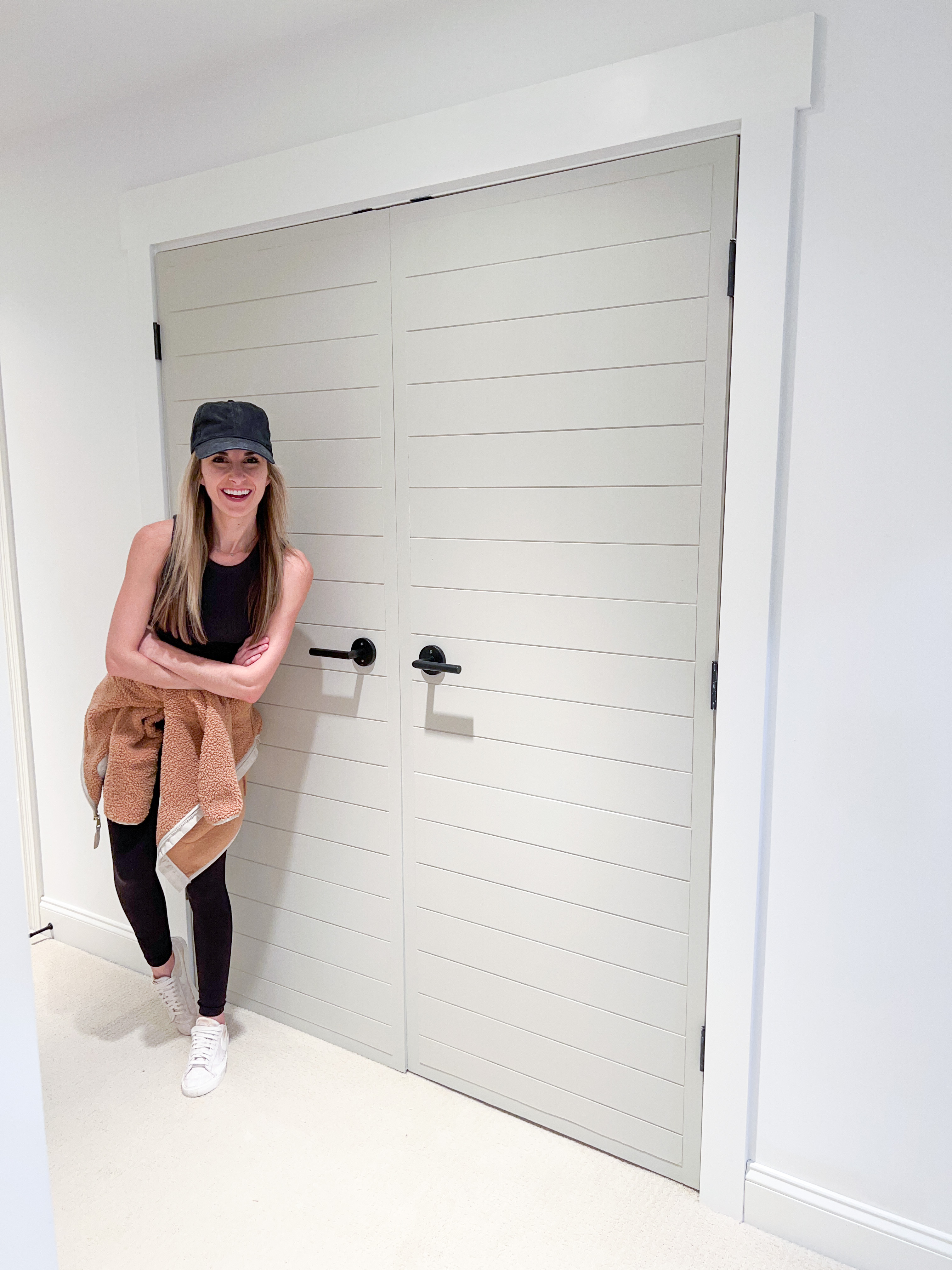 How I Transformed My Linen Closet Doors Into A Stunning Feature (In ...